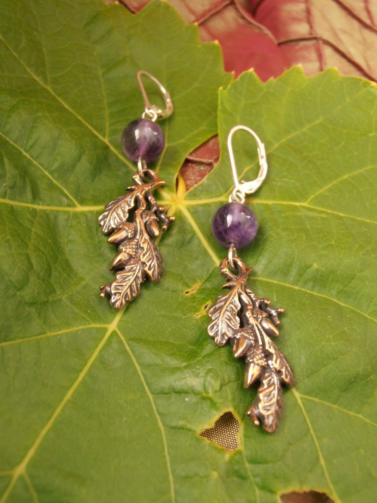 Acorn & Oak Leaf Earrings
